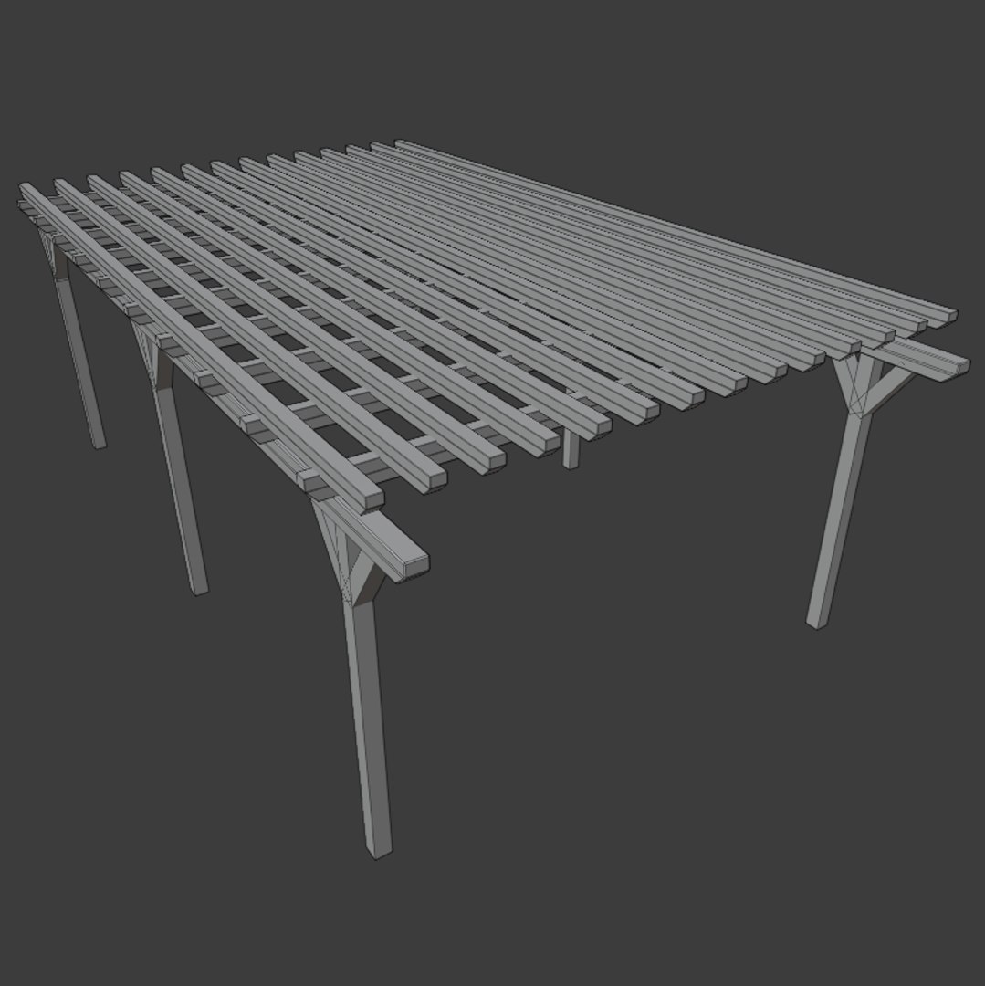 Outdoor Patio Set 3D Model - TurboSquid 1590203