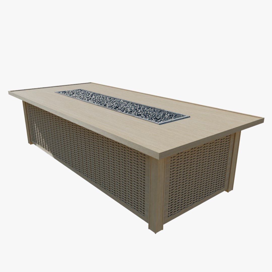 Outdoor Patio Set 3D Model - TurboSquid 1590203