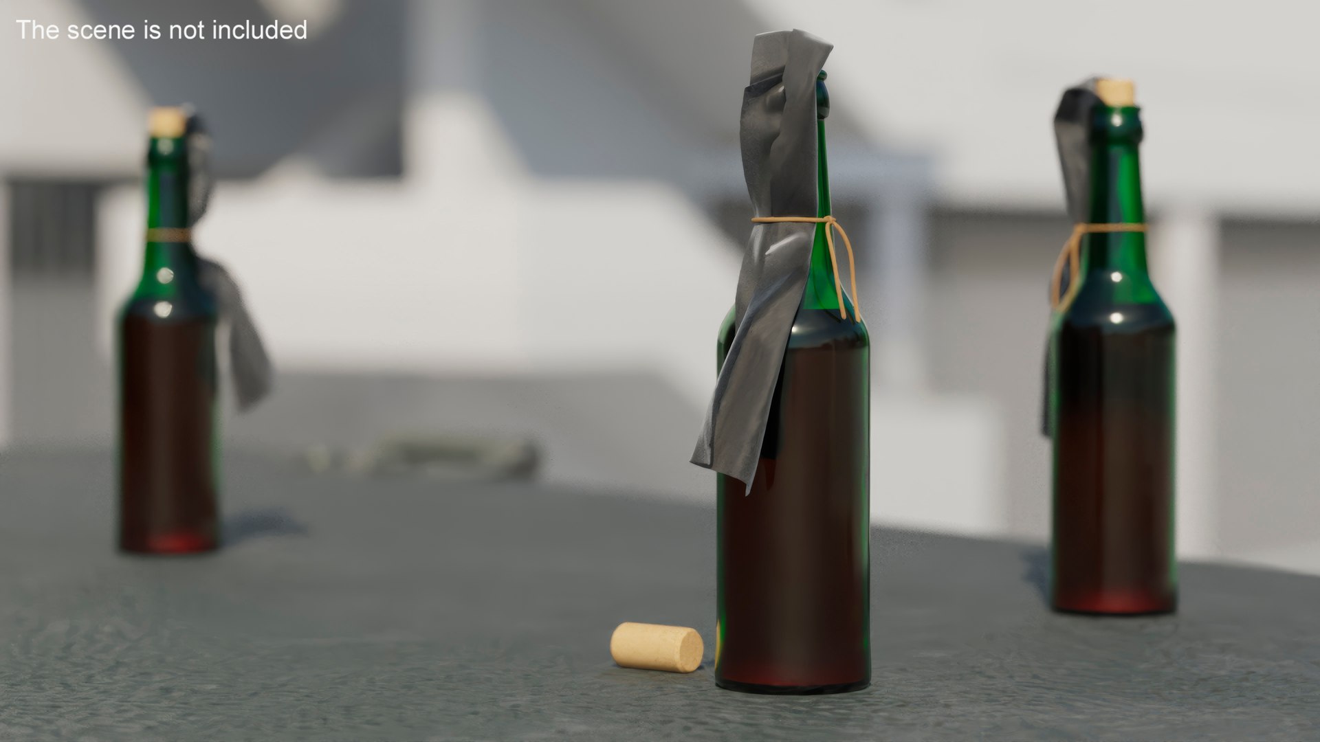 Bottle Bomb 3D Model - TurboSquid 2218478