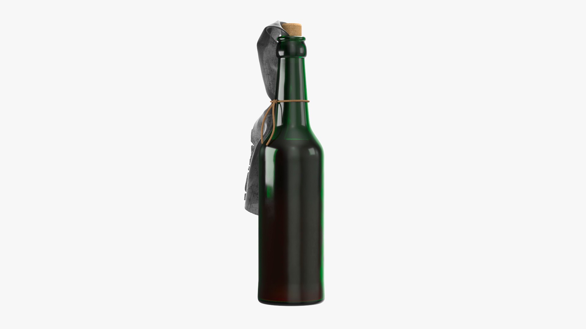 Bottle Bomb 3D Model - TurboSquid 2218478