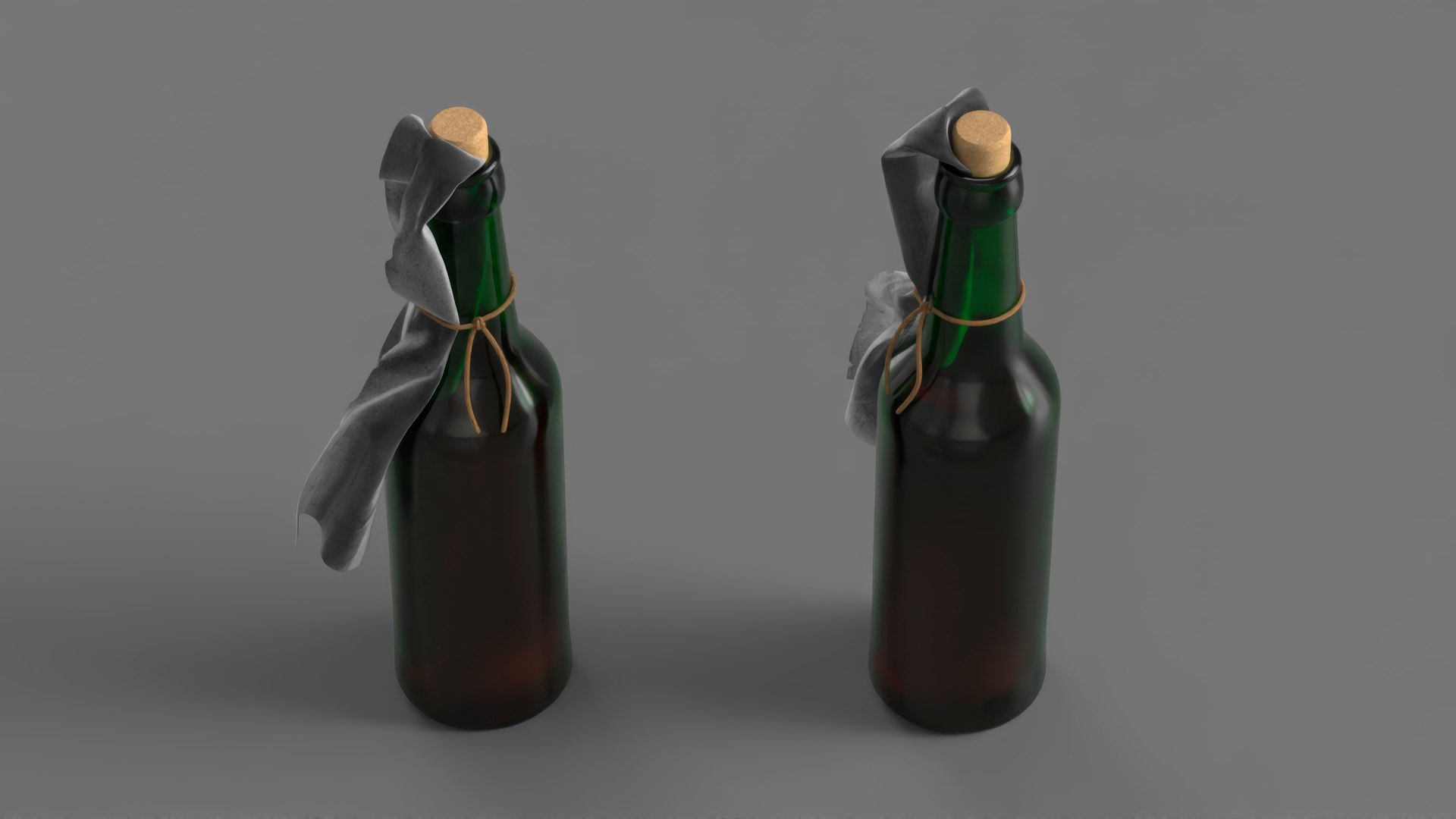 Bottle Bomb 3D Model - TurboSquid 2218478