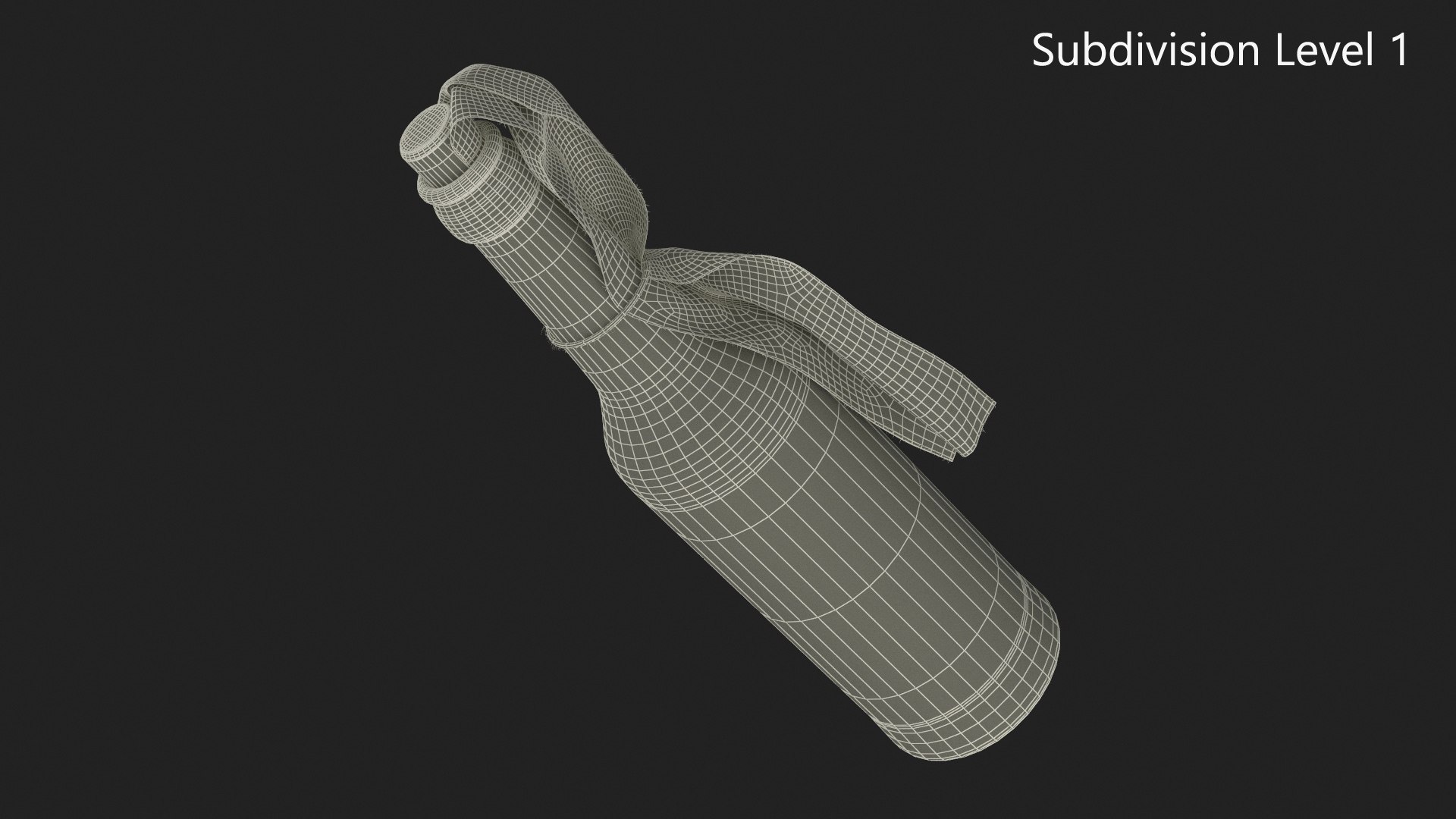 Bottle Bomb 3D Model - TurboSquid 2218478
