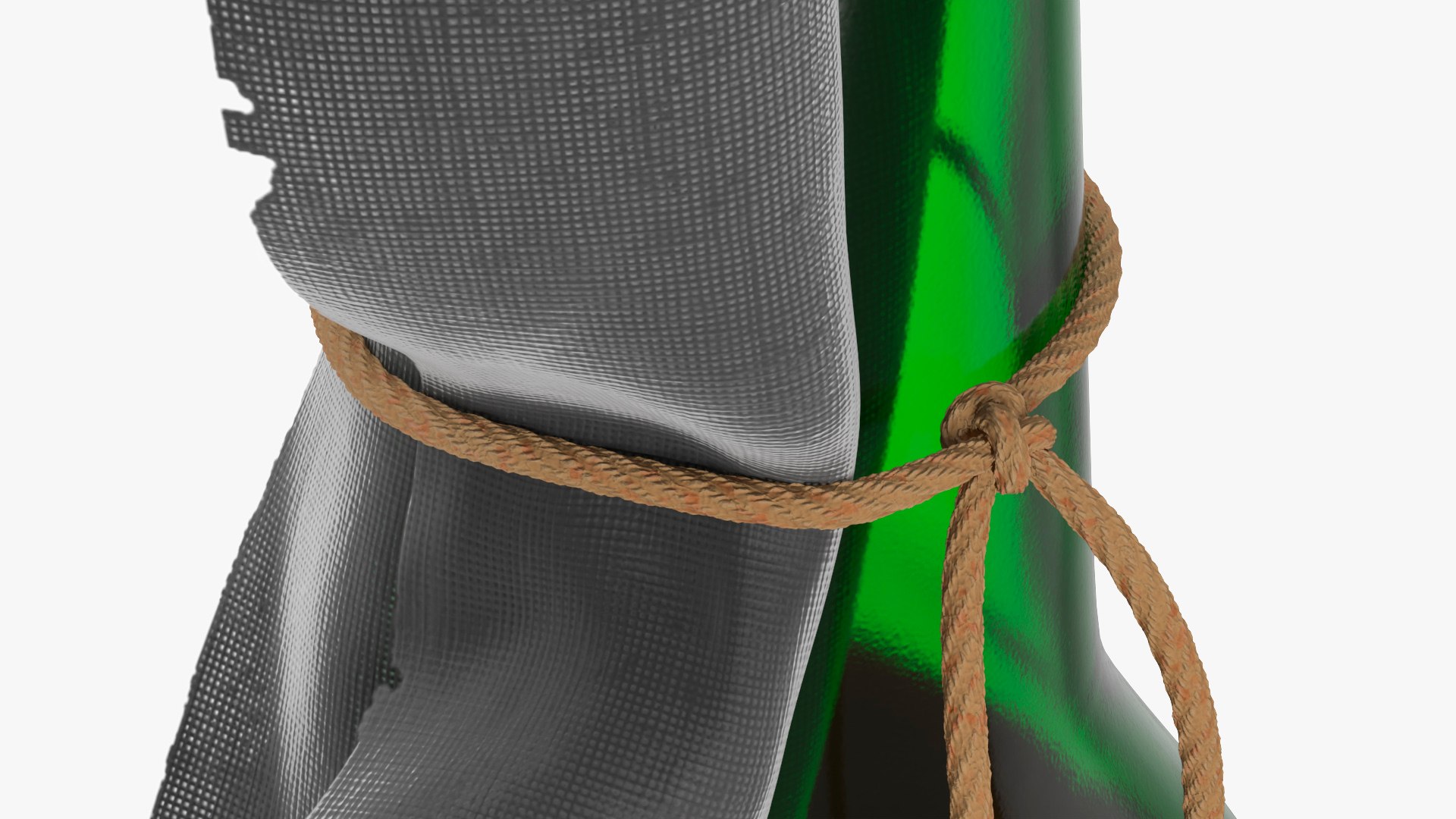 Bottle Bomb 3D Model - TurboSquid 2218478