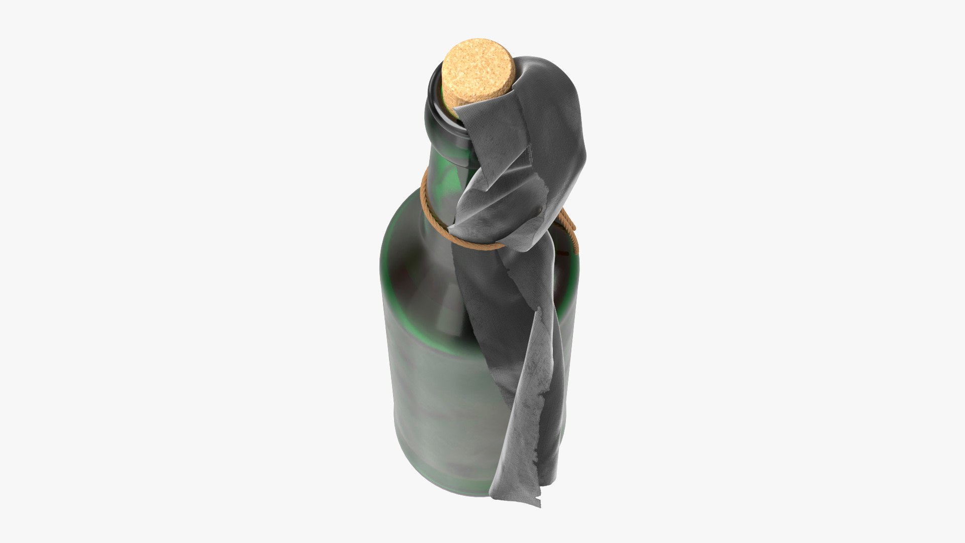 Bottle Bomb 3D Model - TurboSquid 2218478