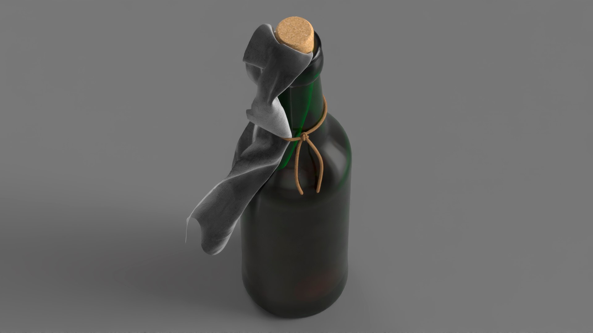 Bottle Bomb 3D Model - TurboSquid 2218478