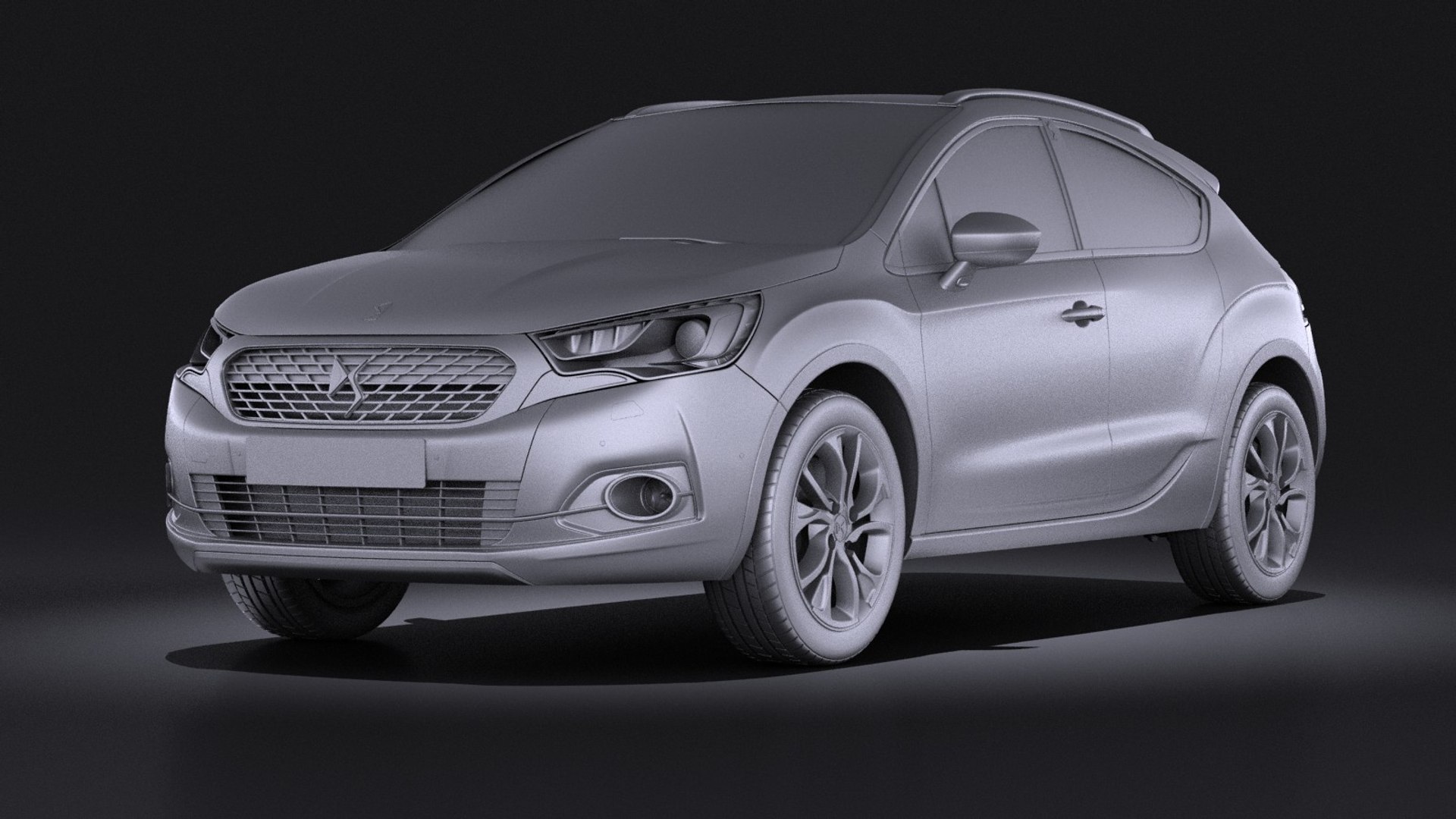2016 Citroen Ds 3d Obj