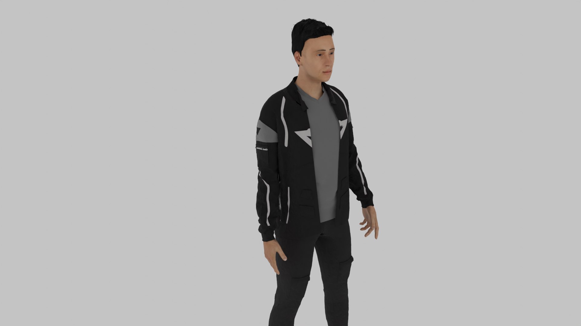 Biker Character 3D Model - TurboSquid 1971480