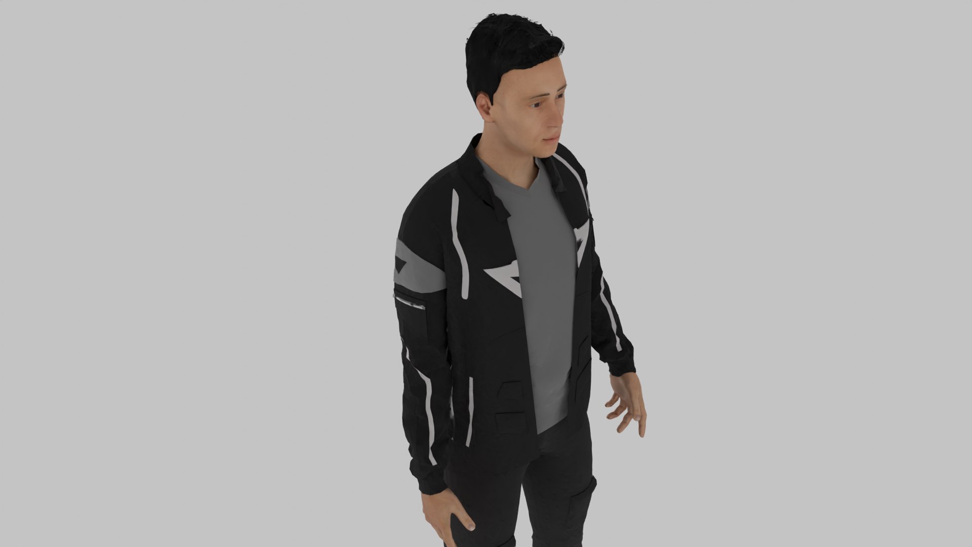 Biker Character 3D Model - TurboSquid 1971480