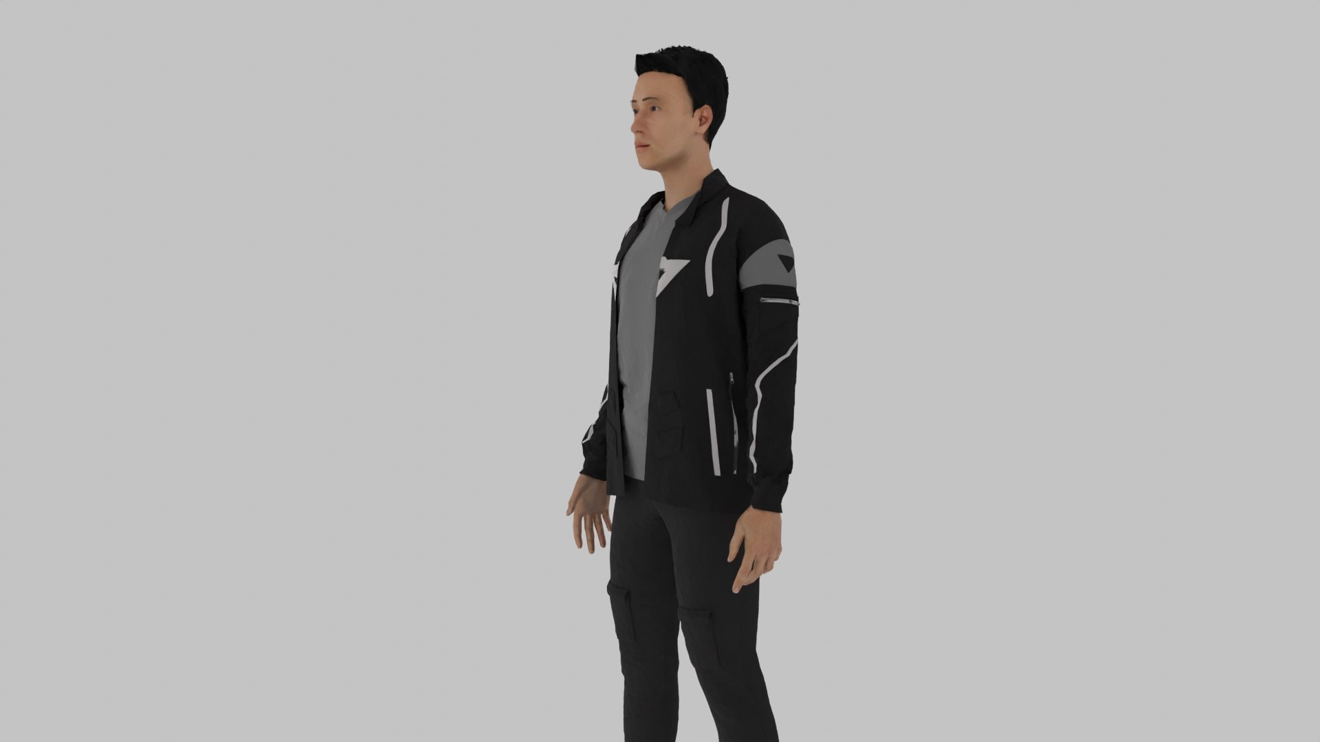 Biker Character 3D Model - TurboSquid 1971480