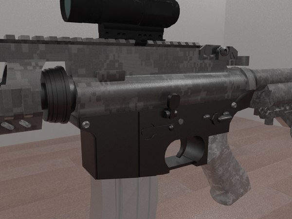 free m4a1 m4 3d model