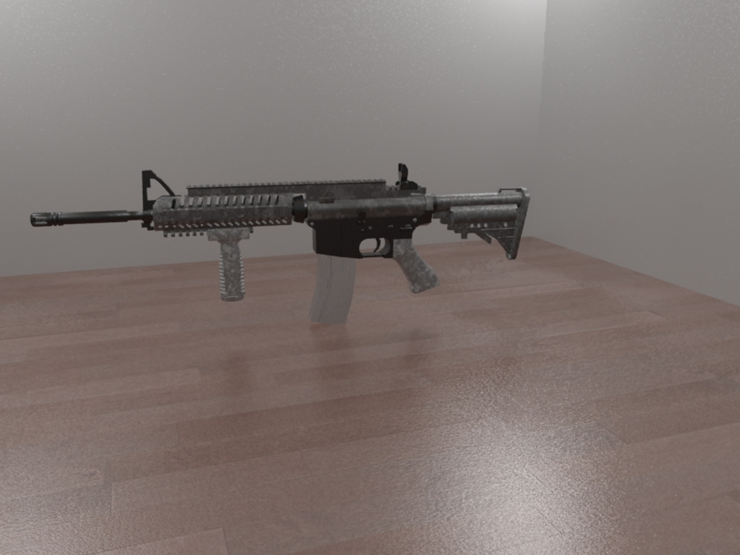 Free M4a1 M4 3d Model