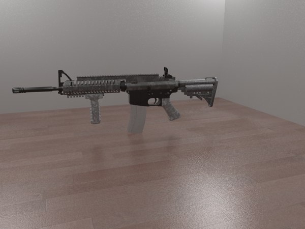 free m4a1 m4 3d model