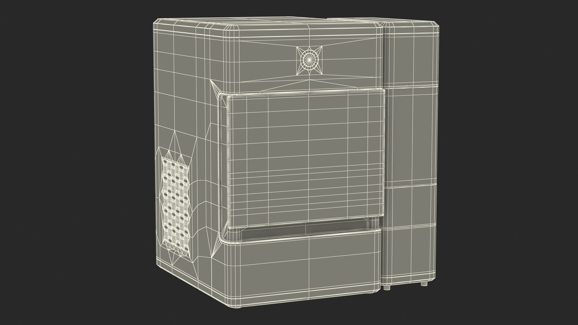 3D model GE Profile Opal Countertop Nugget Ice Maker Black - TurboSquid ...