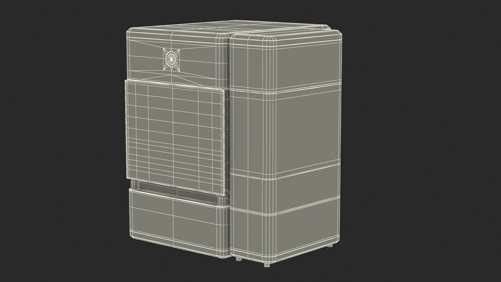 3D Model GE Profile Opal Countertop Nugget Ice Maker Black - TurboSquid ...