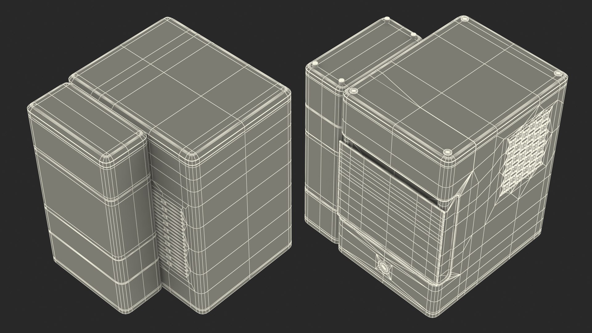 3D model GE Profile Opal Countertop Nugget Ice Maker Black - TurboSquid ...