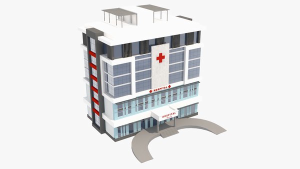 3D model Hospital - TurboSquid 1718655