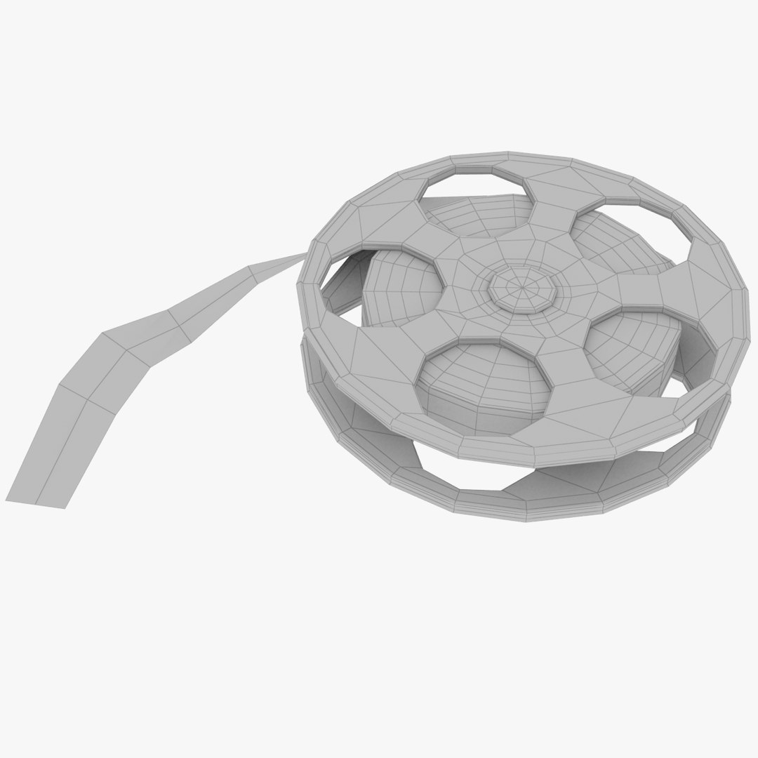 Movie Reel 3D Model - TurboSquid 1219339