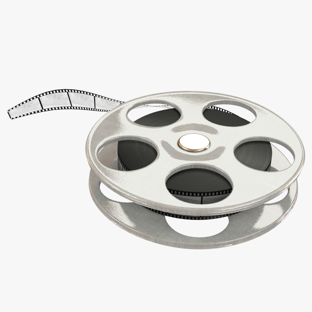 Movie Reel 3D Model - TurboSquid 1219339