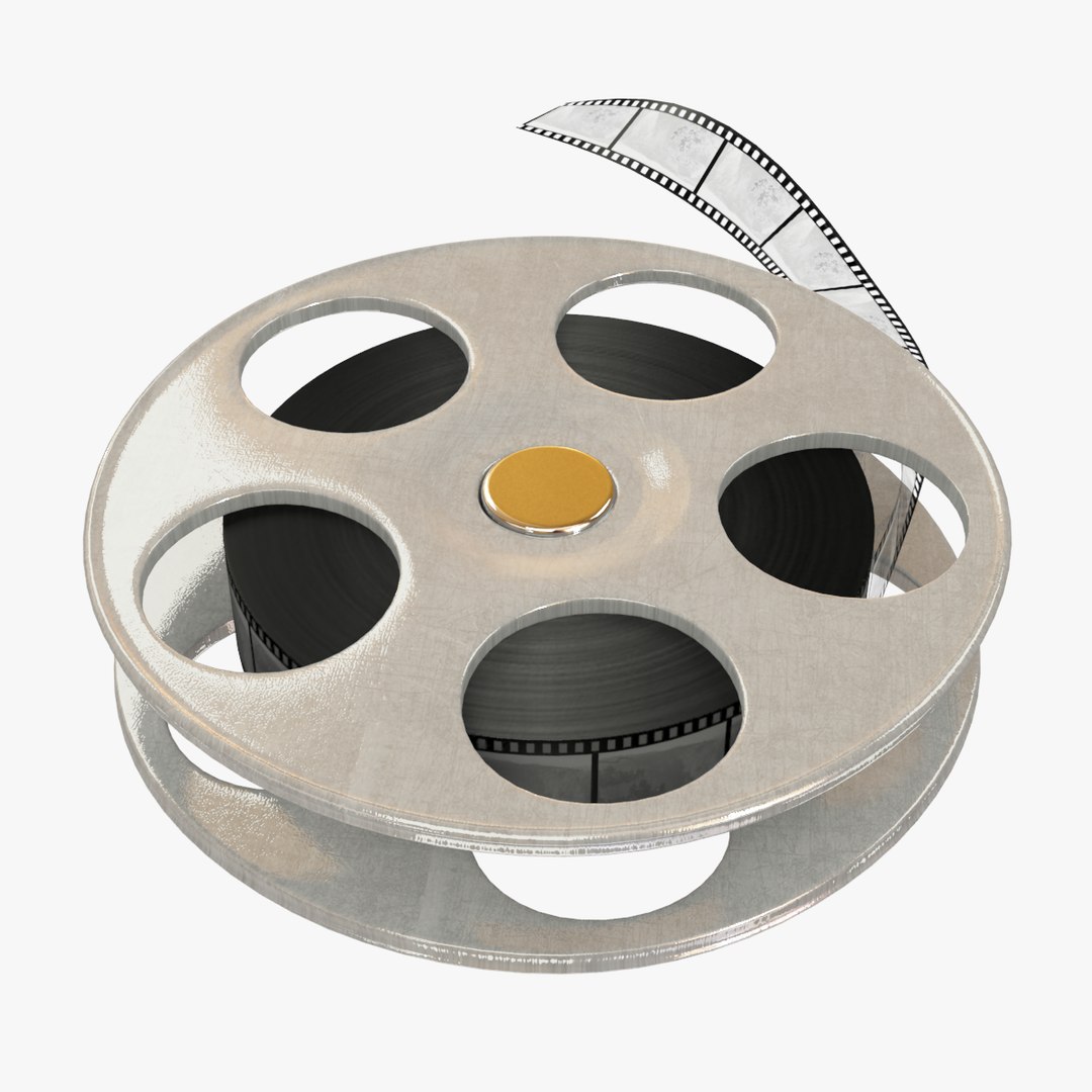 Movie Reel 3D Model - TurboSquid 1219339