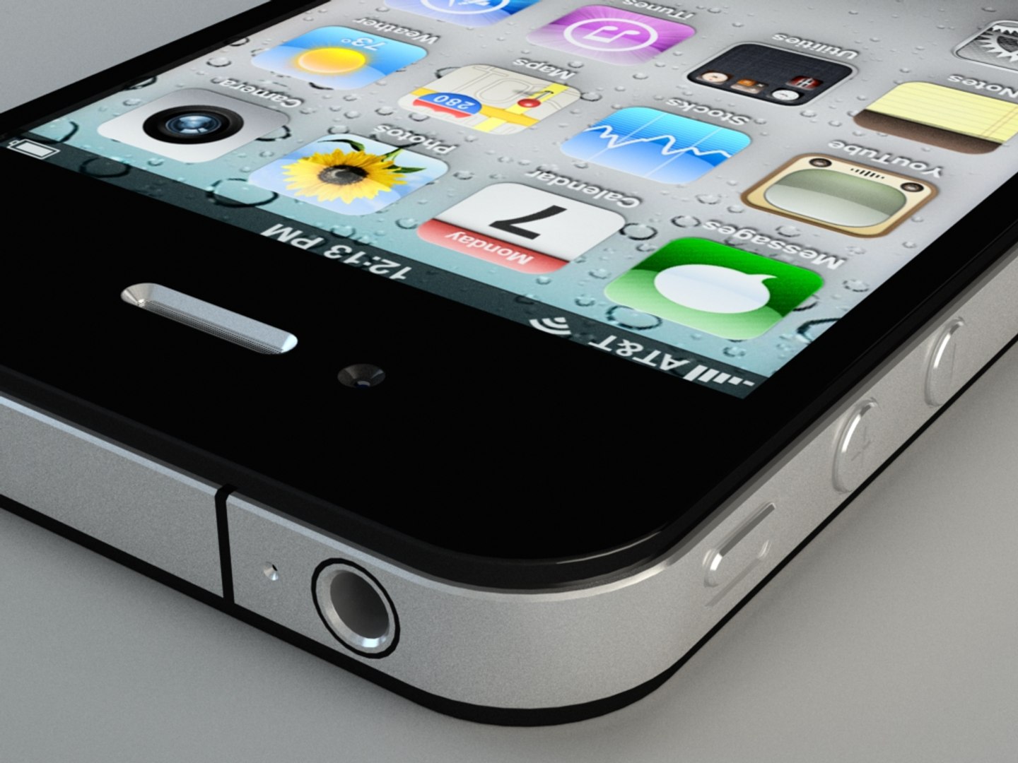 3d Max Apple Iphone 4