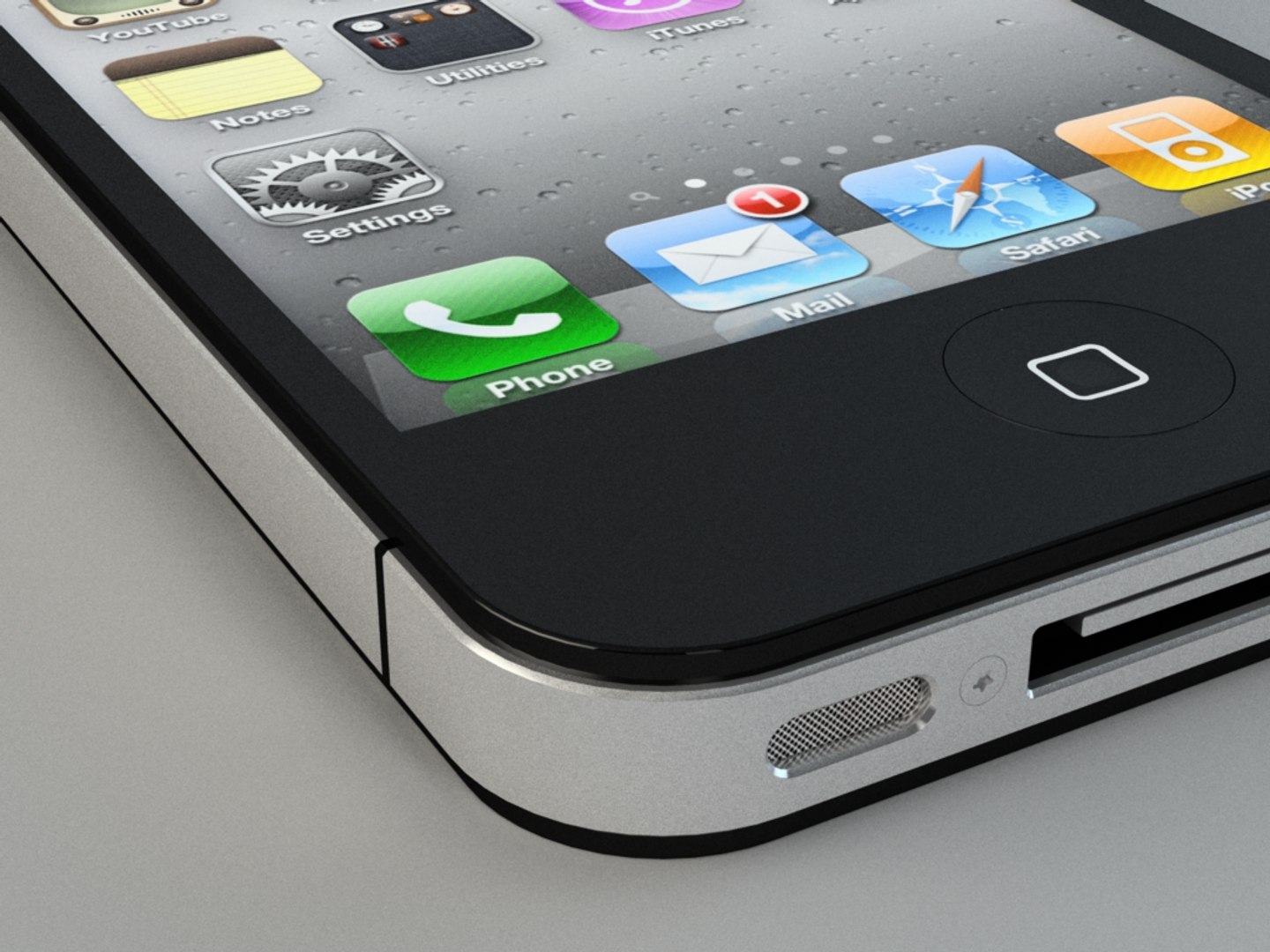 3d Max Apple Iphone 4