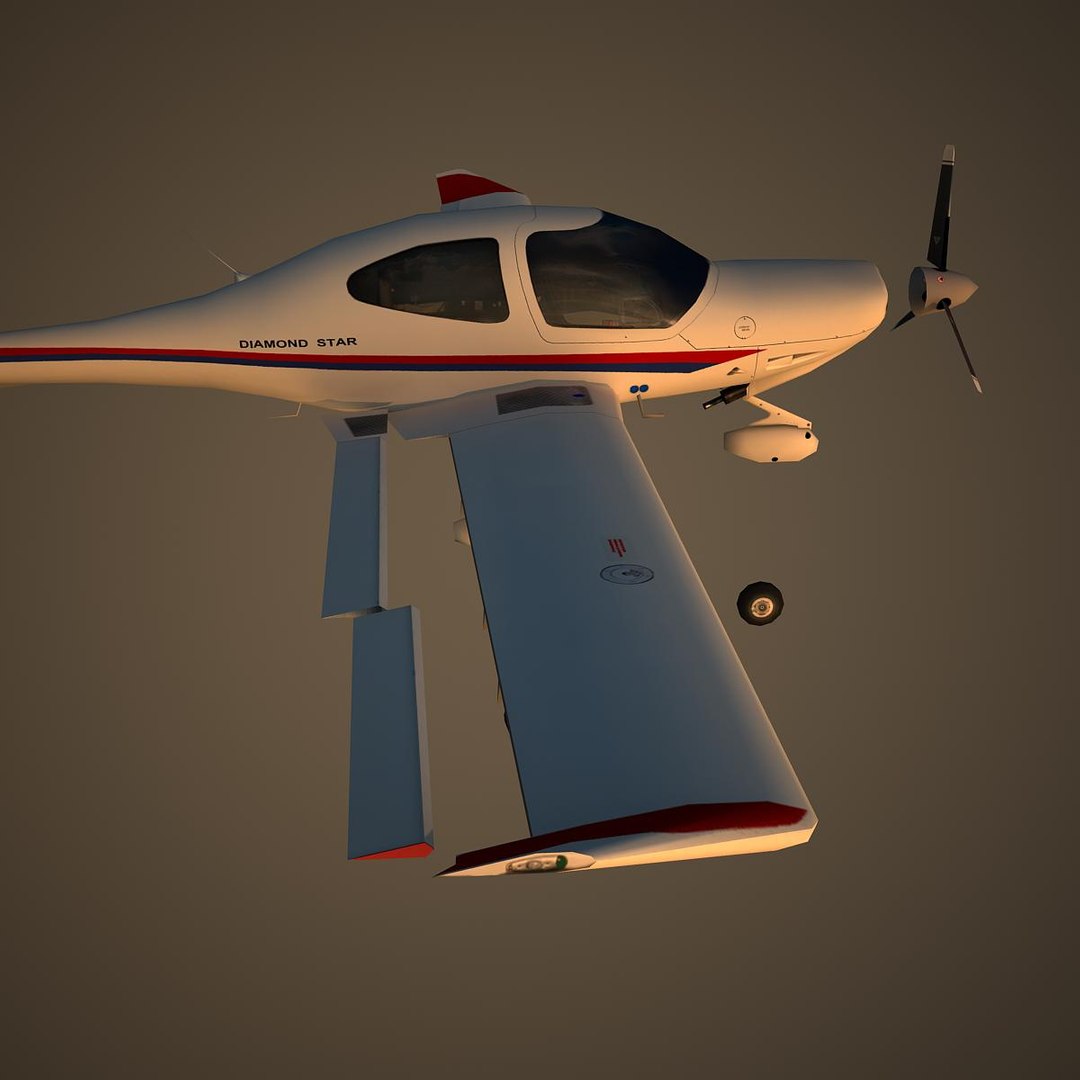 3d Model Diamond Da40 Hm Hma