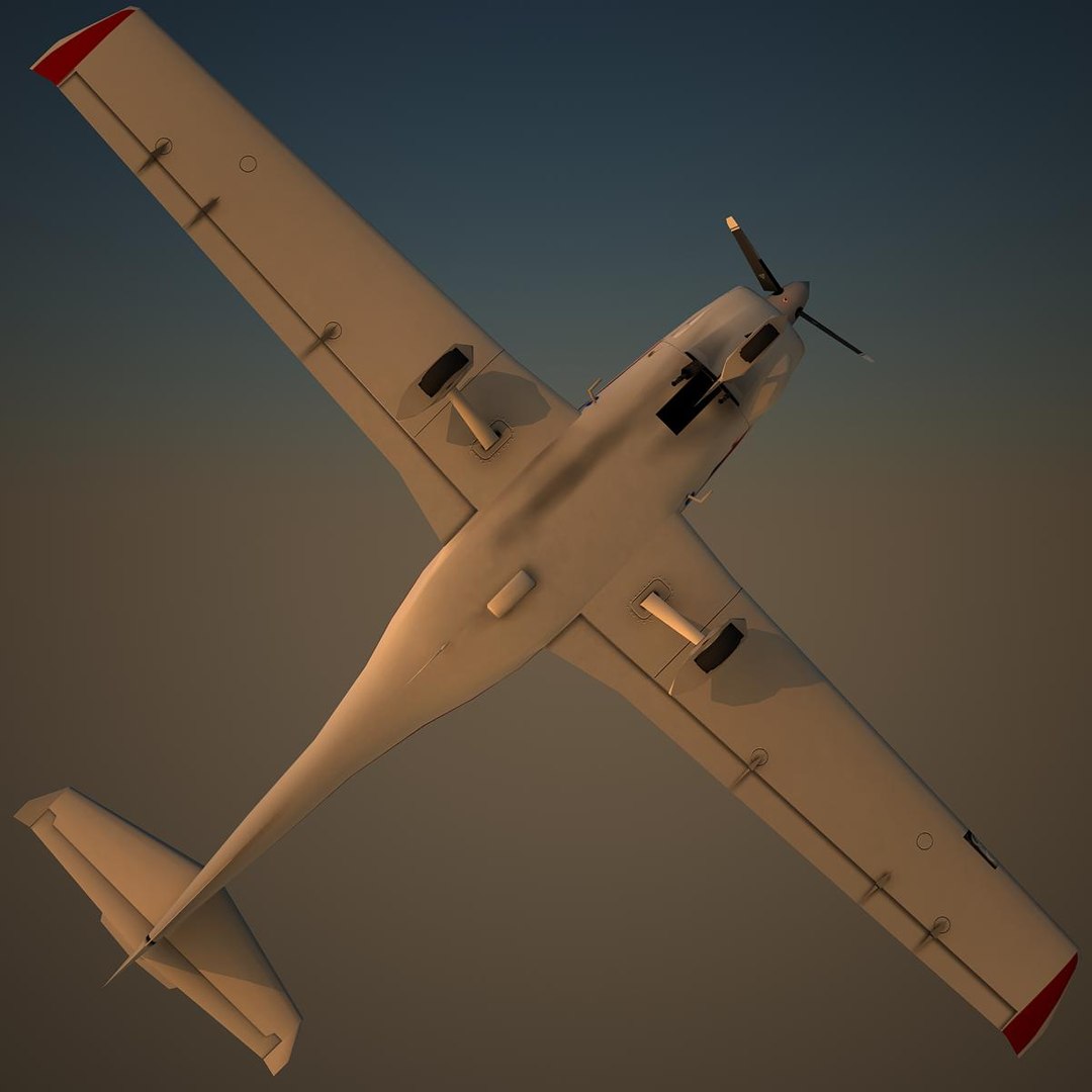 3d Model Diamond Da40 Hm Hma
