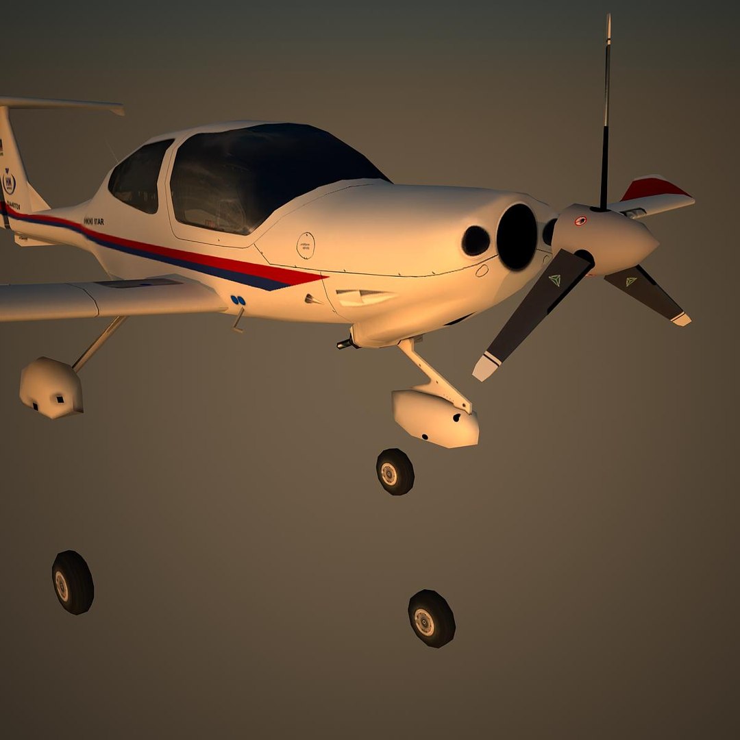 3d Model Diamond Da40 Hm Hma