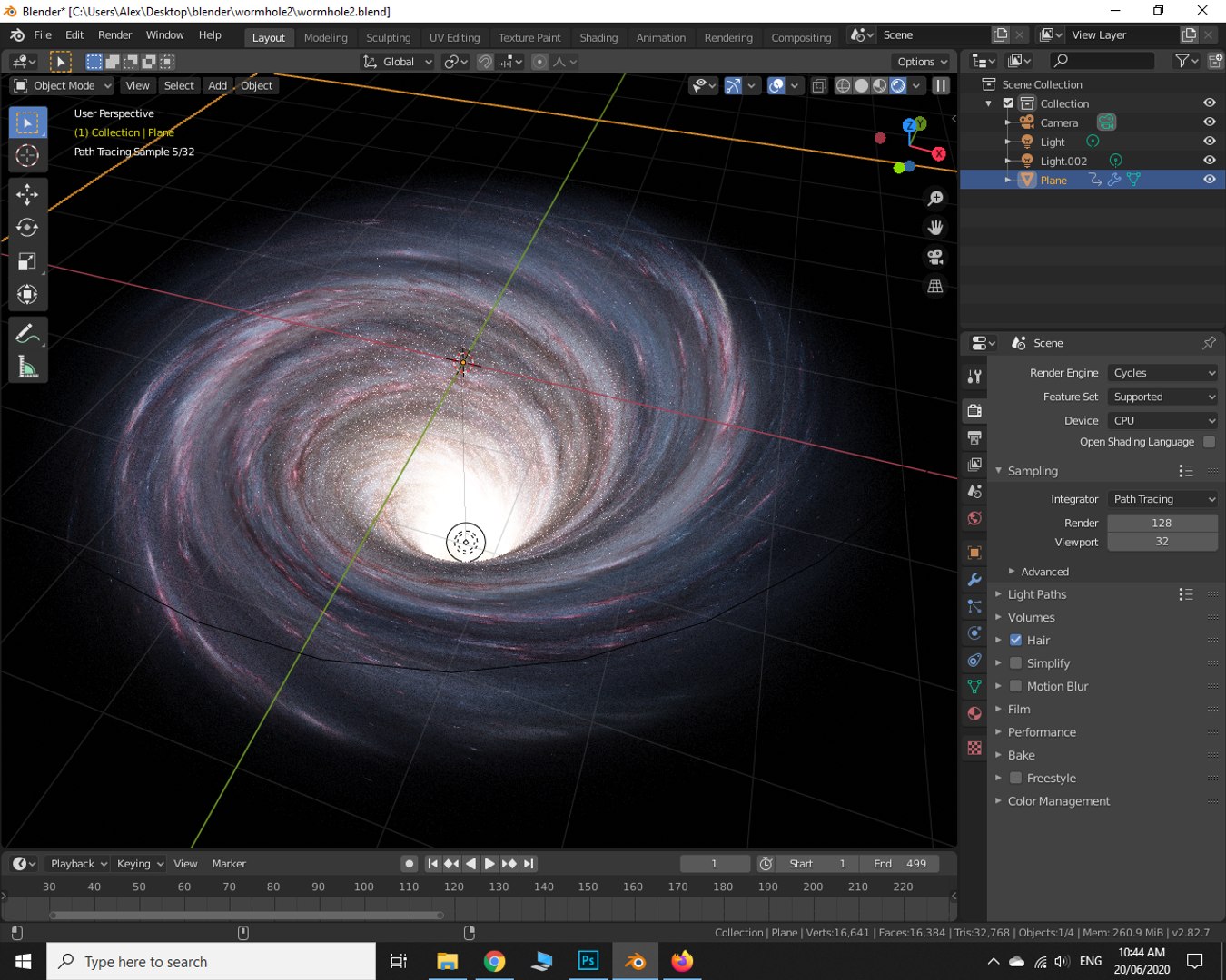 Wormhole Scifi Vortex 3D - TurboSquid 1579248