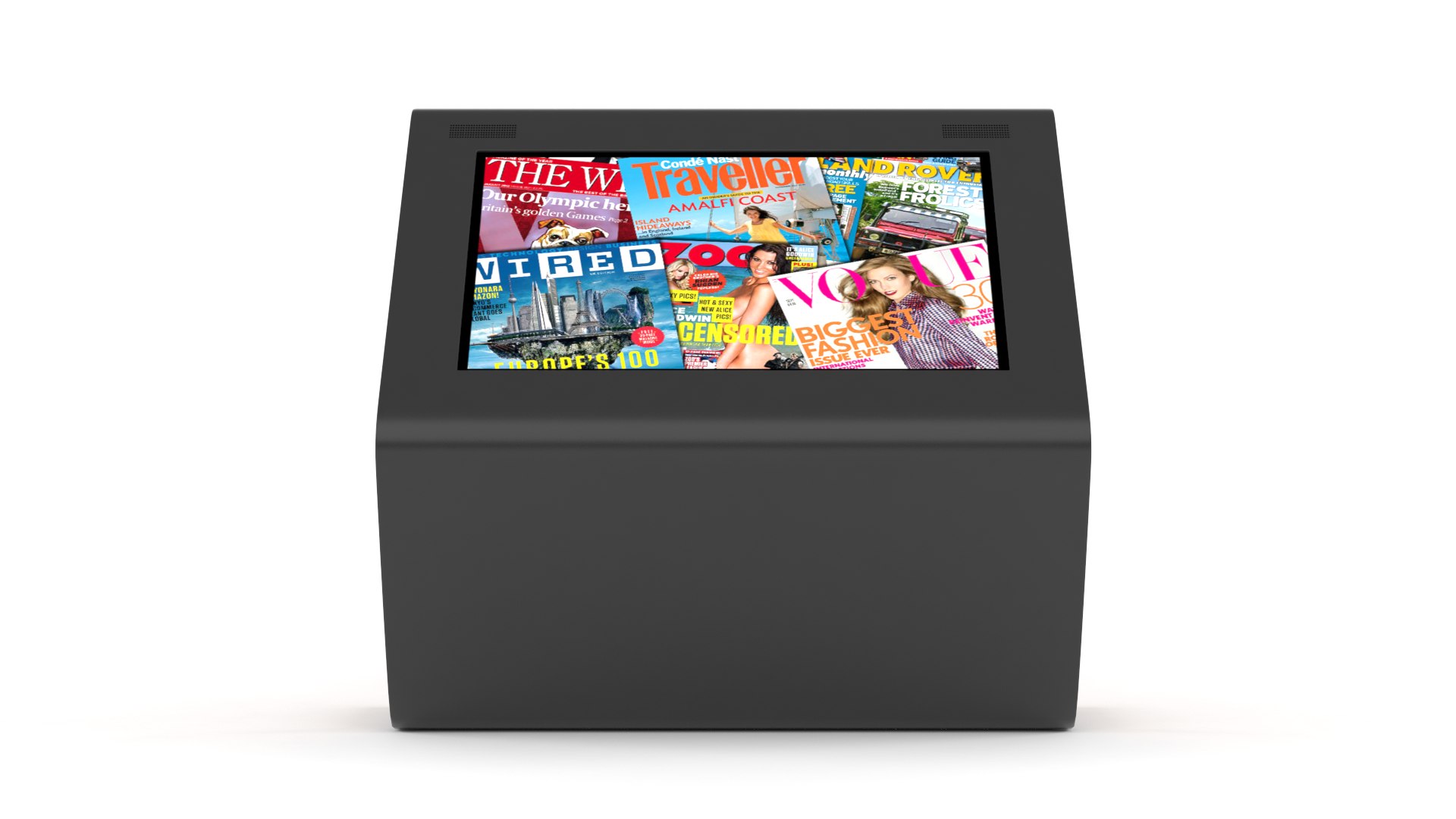 3D Digital Kiosk Model - TurboSquid 1900462