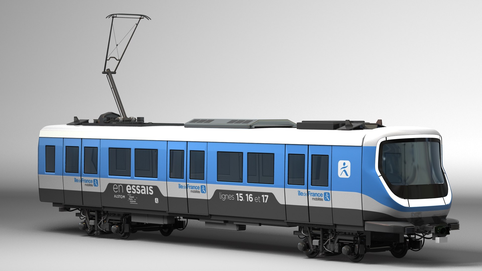 Grand Paris Express Train Model - TurboSquid 2173188