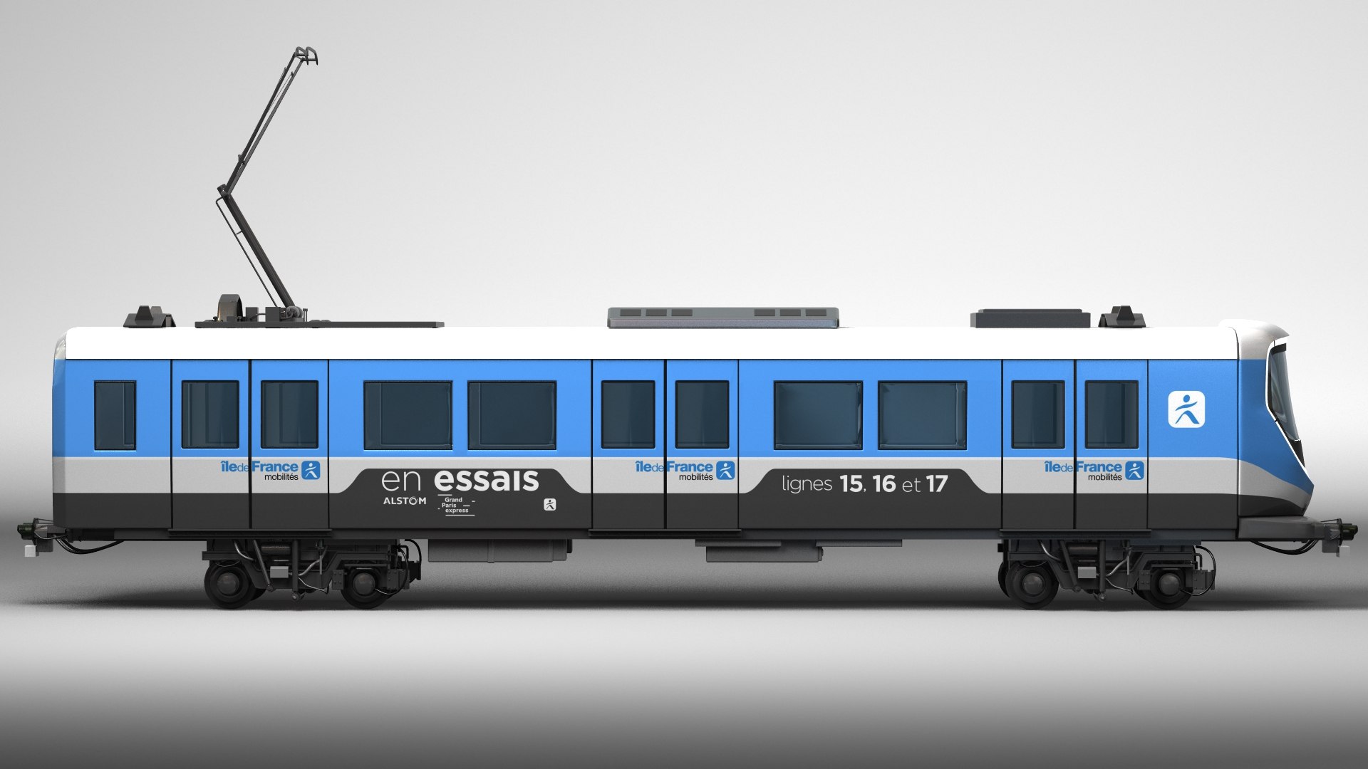 Grand Paris Express Train Model - TurboSquid 2173188