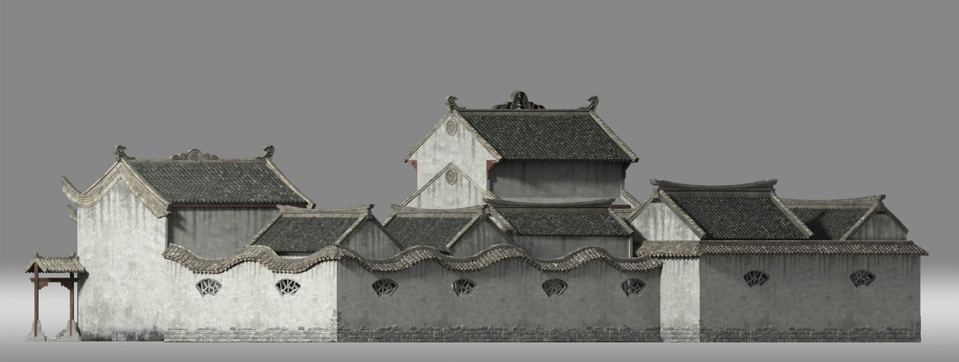 Ancient Architecture Model - TurboSquid 1717601