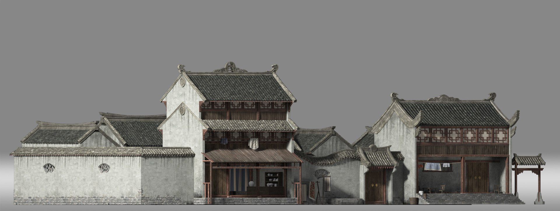 Ancient Architecture Model - TurboSquid 1717601
