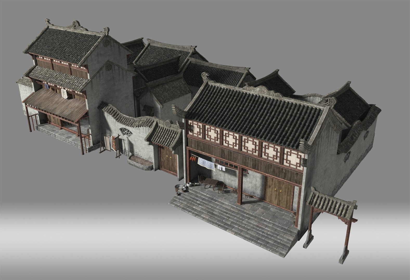 Ancient Architecture Model - TurboSquid 1717601