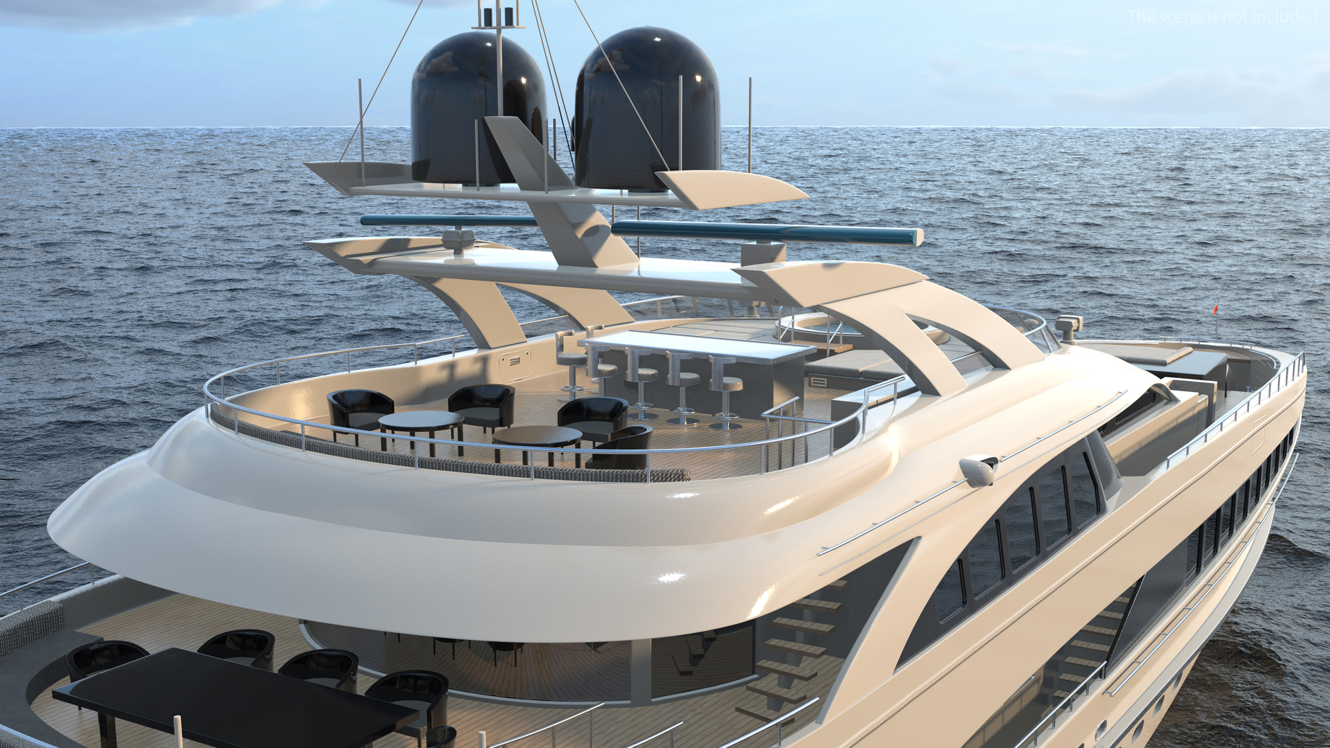 3D Luxury Motor Mega Yacht - TurboSquid 1962185