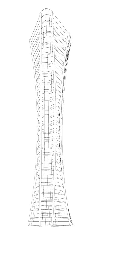 3D Skyscraper Building Model - TurboSquid 1838466