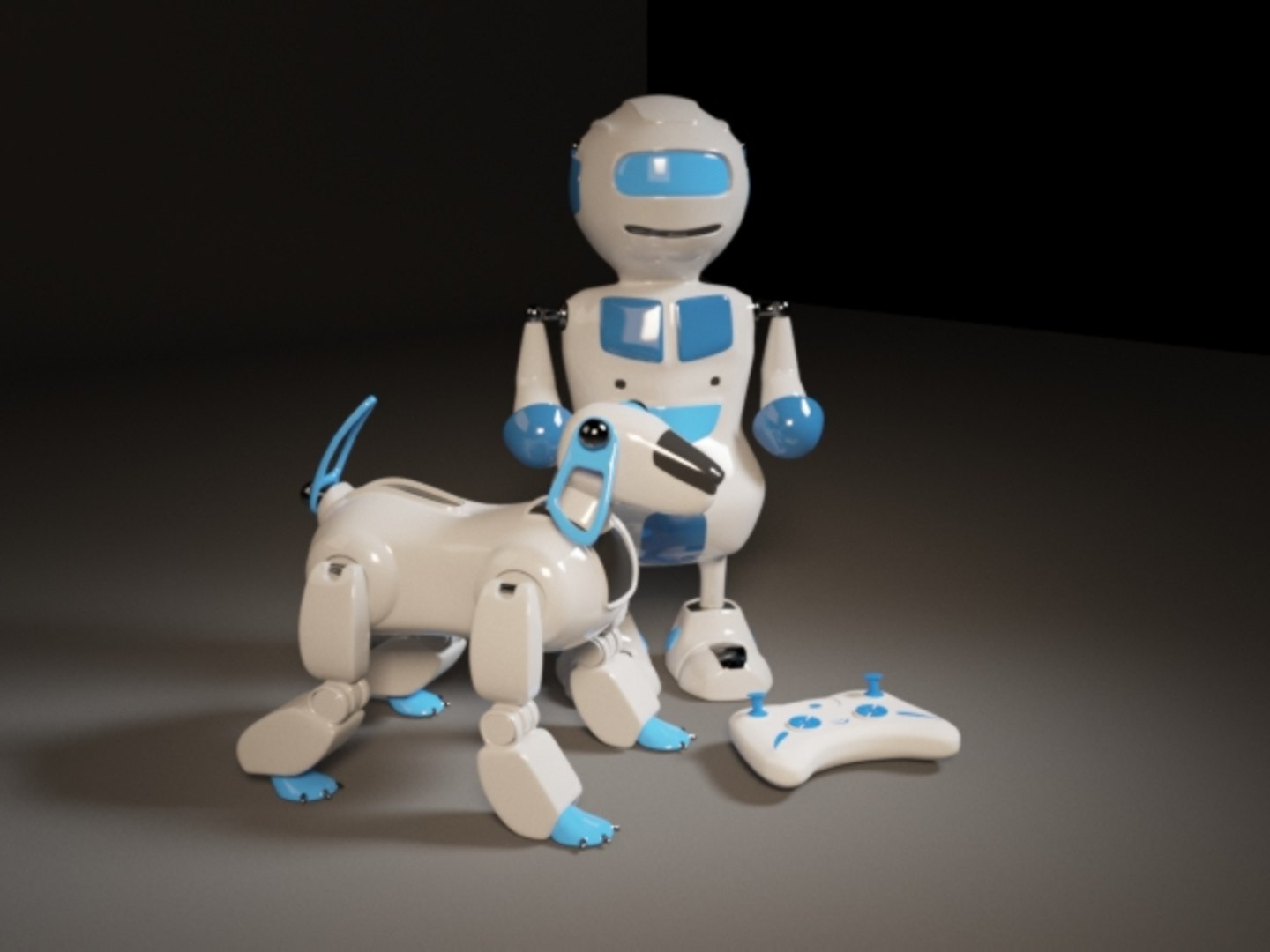 Robot Dog Bot 3D Model - TurboSquid 1400446