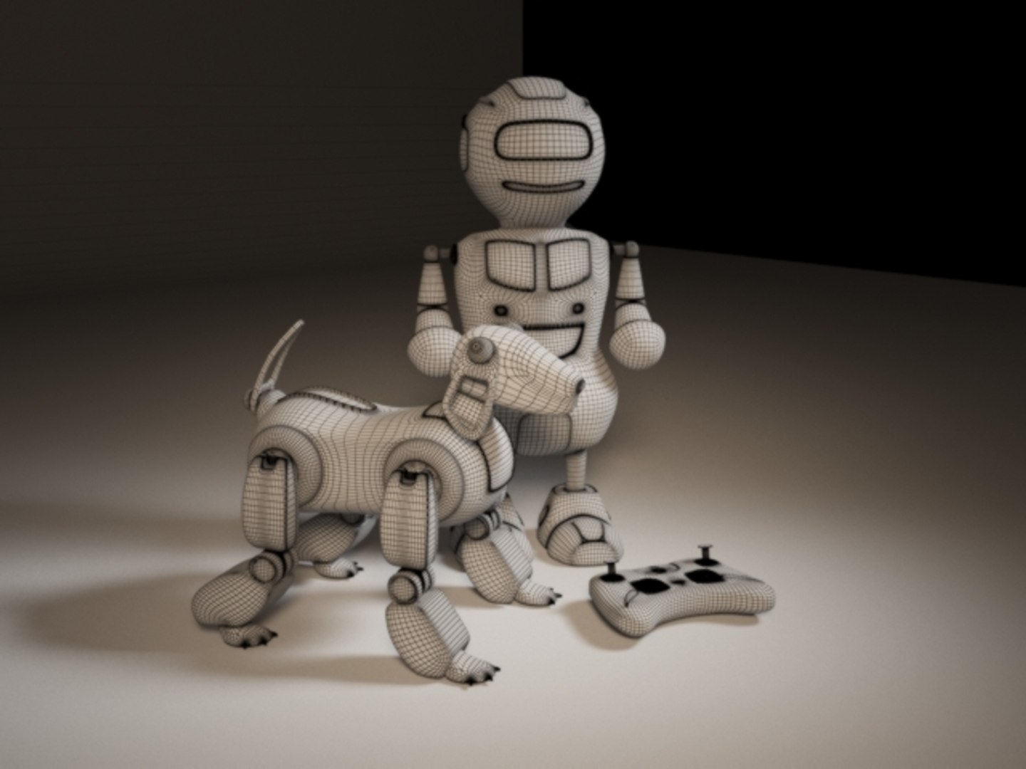 Robot Dog Bot 3D Model - TurboSquid 1400446