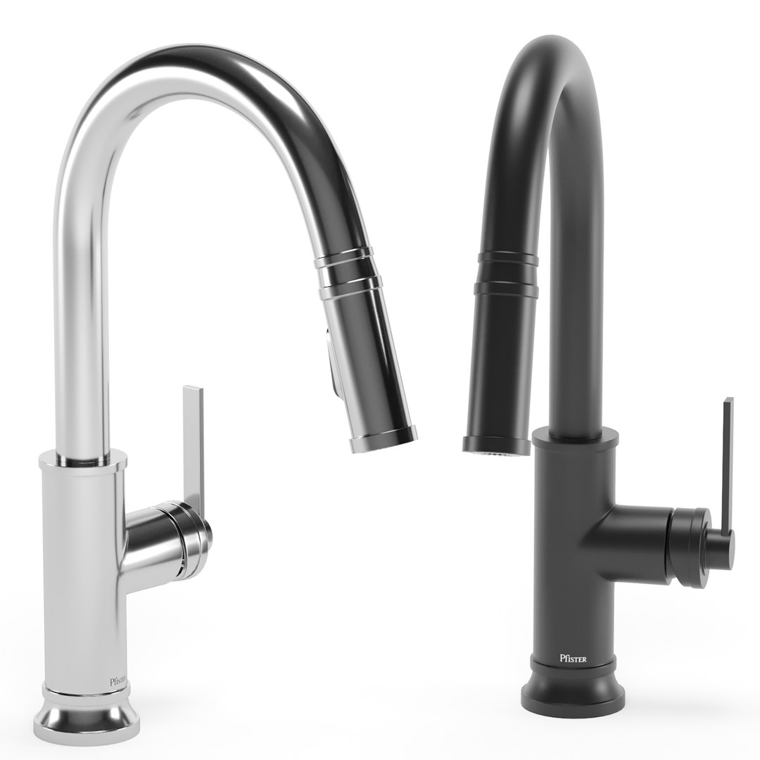 PFISTER Kitchen Faucets 3D Model - TurboSquid 2047413