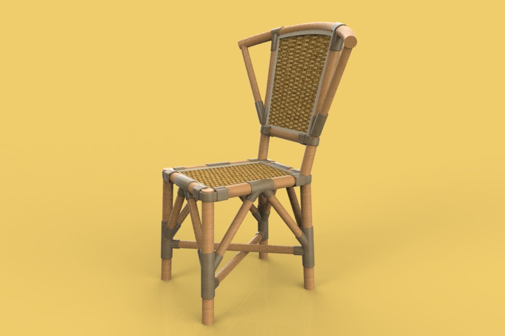 Rattan Rotan 3D Model - TurboSquid 1439603