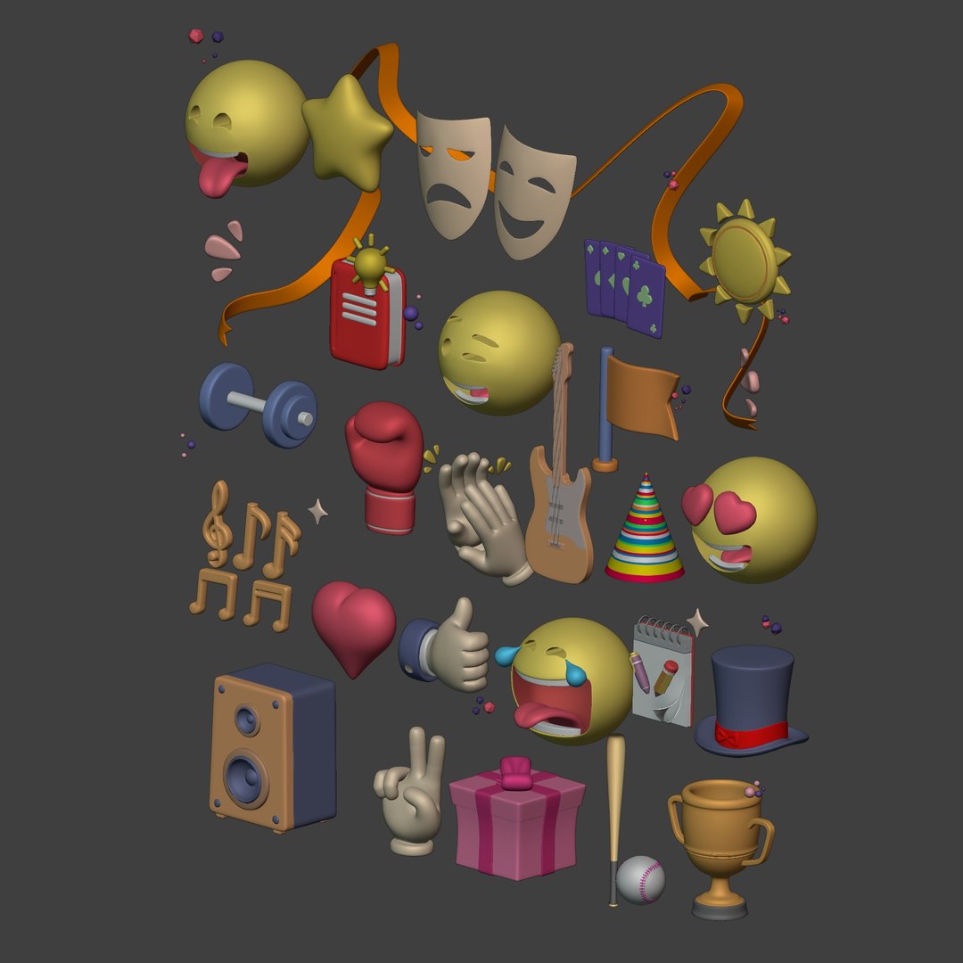 Cartoon Pack 3D model - TurboSquid 2176894