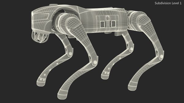 modelo 3d Perro robótico Unitree - TurboSquid 2258187