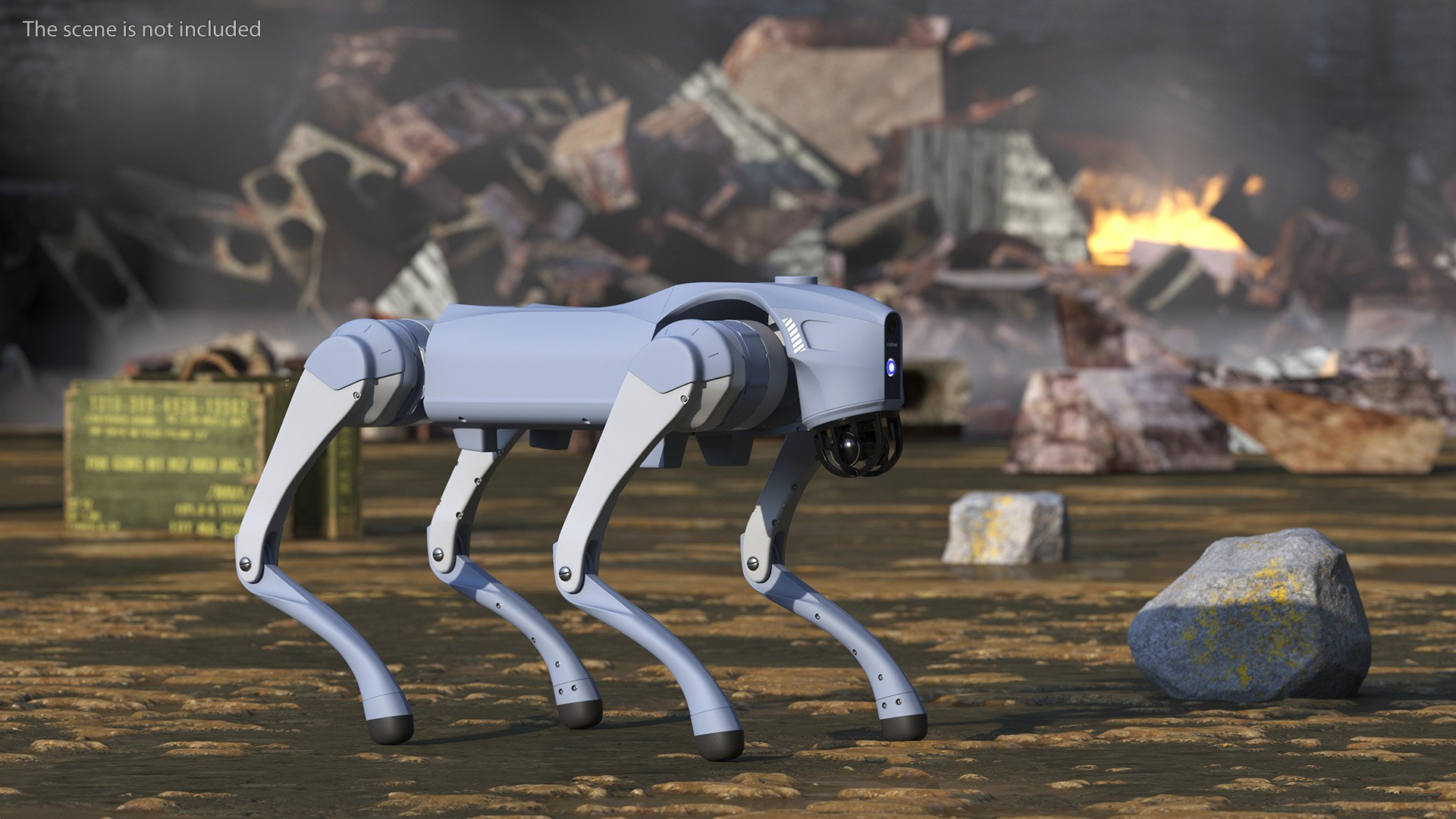 3D Unitree Robotic Dog - TurboSquid 2258187