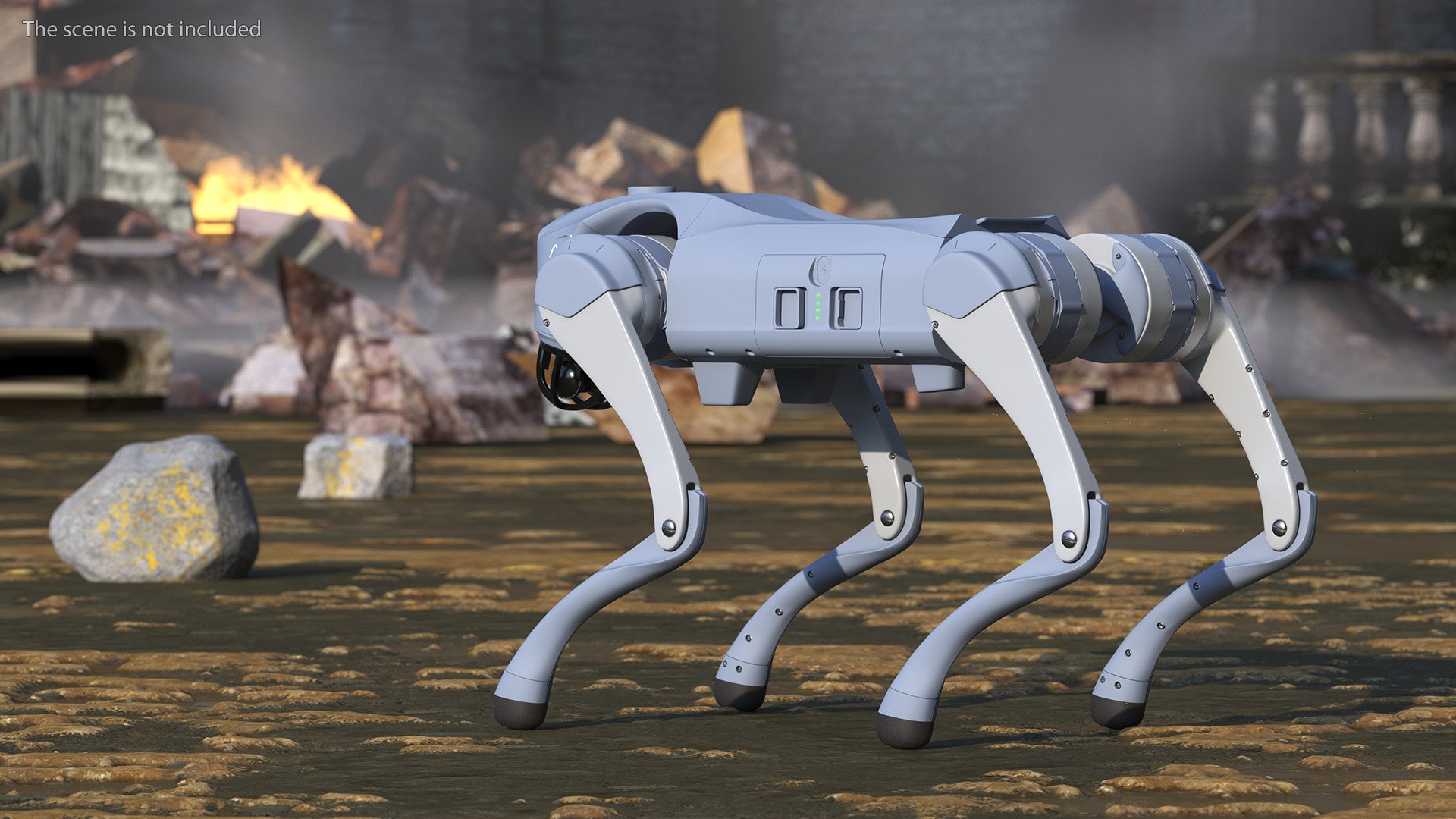 3D Unitree Robotic Dog - TurboSquid 2258187