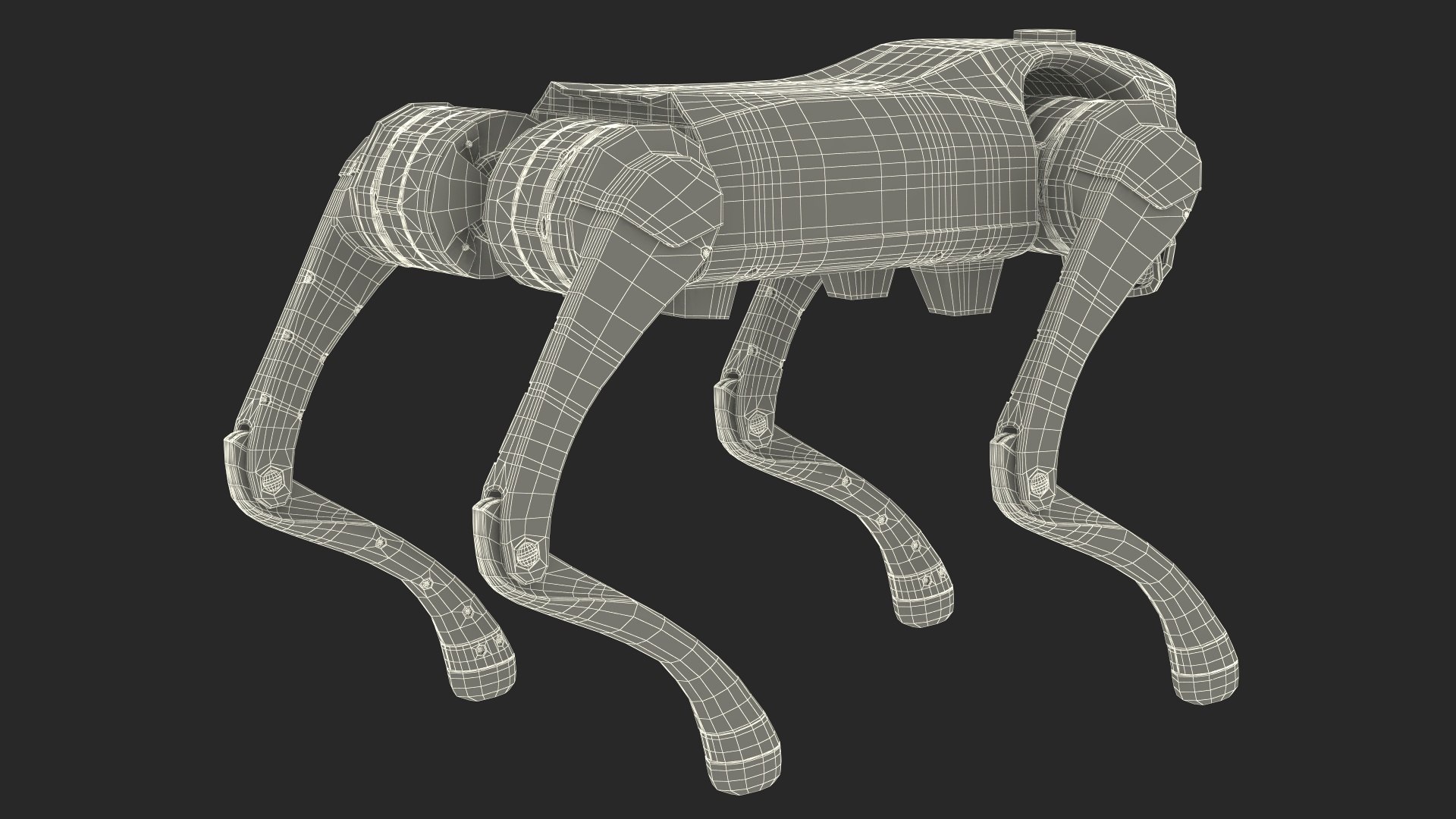 3D Unitree Robotic Dog - TurboSquid 2258187