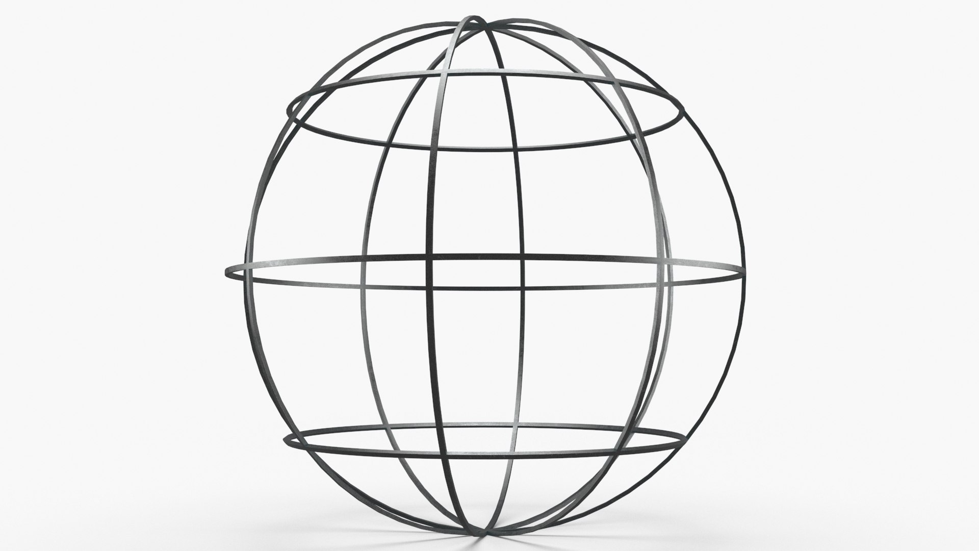 3D Wireframe Sphere 01 - TurboSquid 1796396