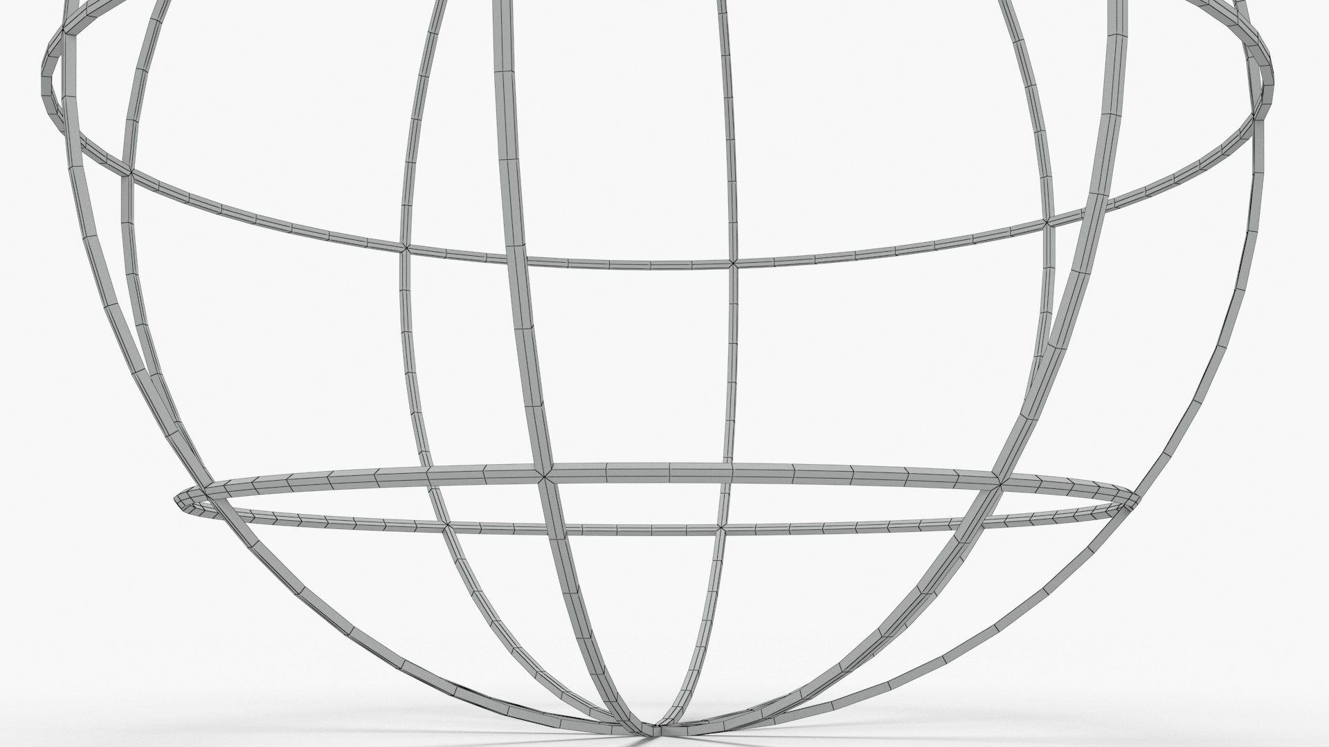 3D Wireframe Sphere 01 - TurboSquid 1796396