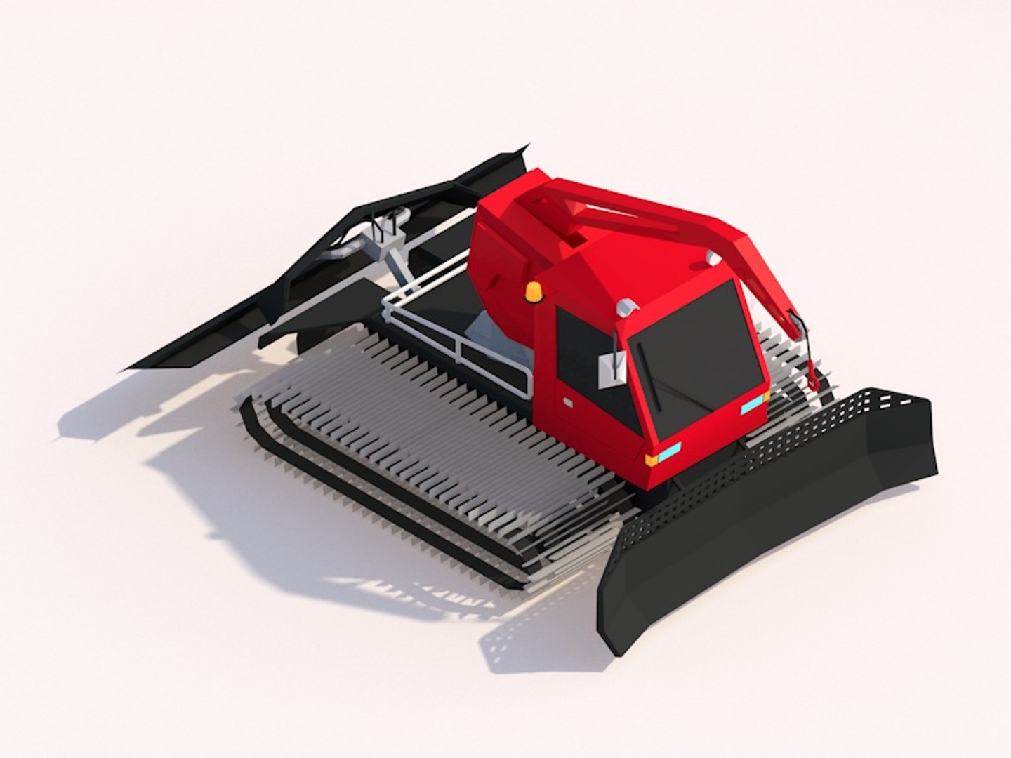 Cartoon Snowcats Vehicles 3D - TurboSquid 1362641