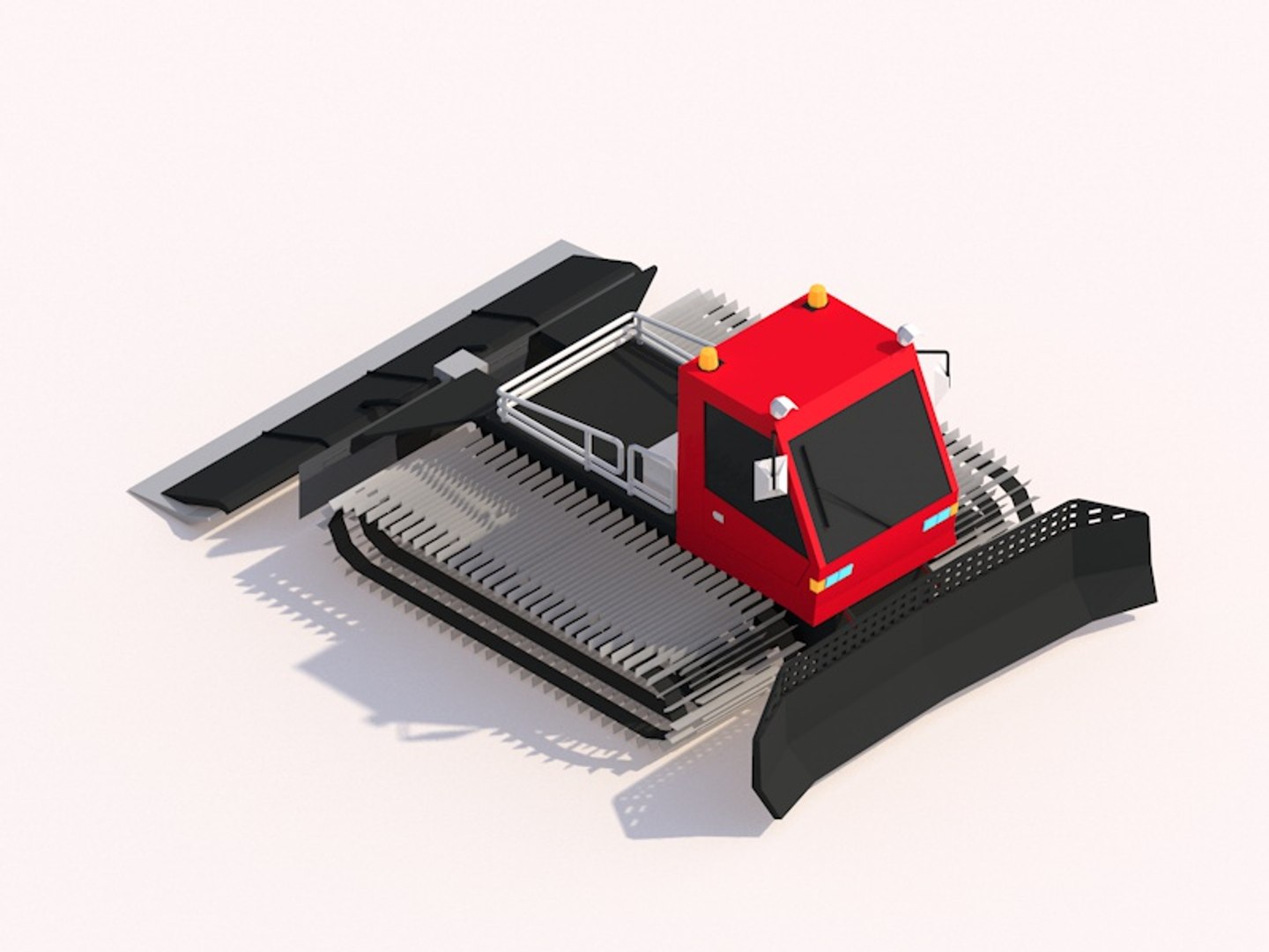 Cartoon Snowcats Vehicles 3D - TurboSquid 1362641